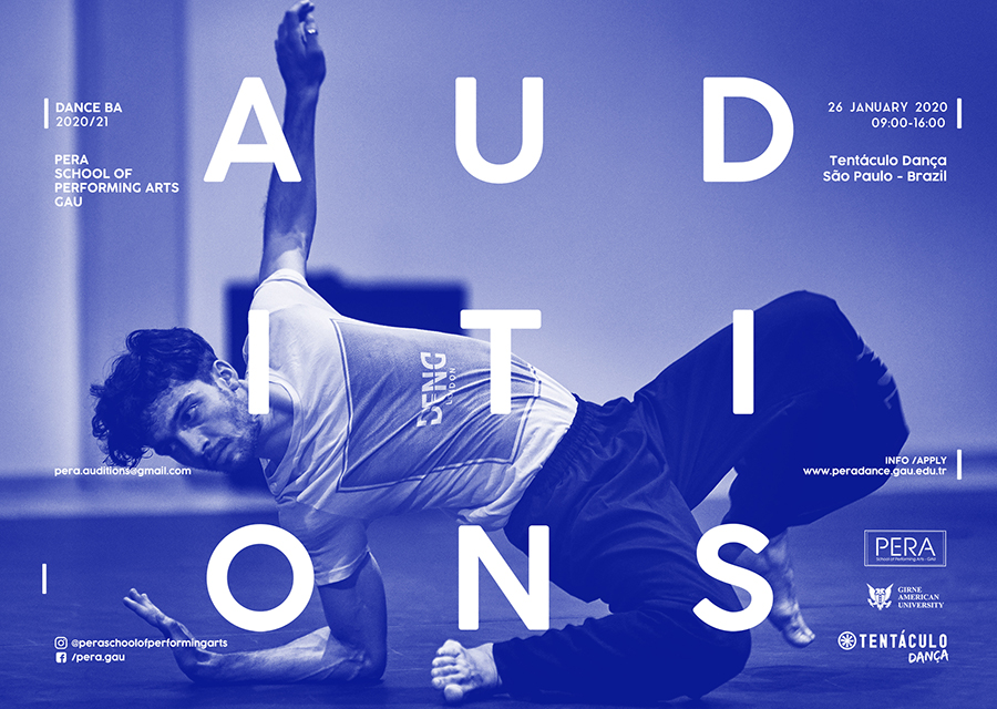 PERA - DANCE BA 2020/21 Audition in Brazil - Sao Paulo | The Dance Platform