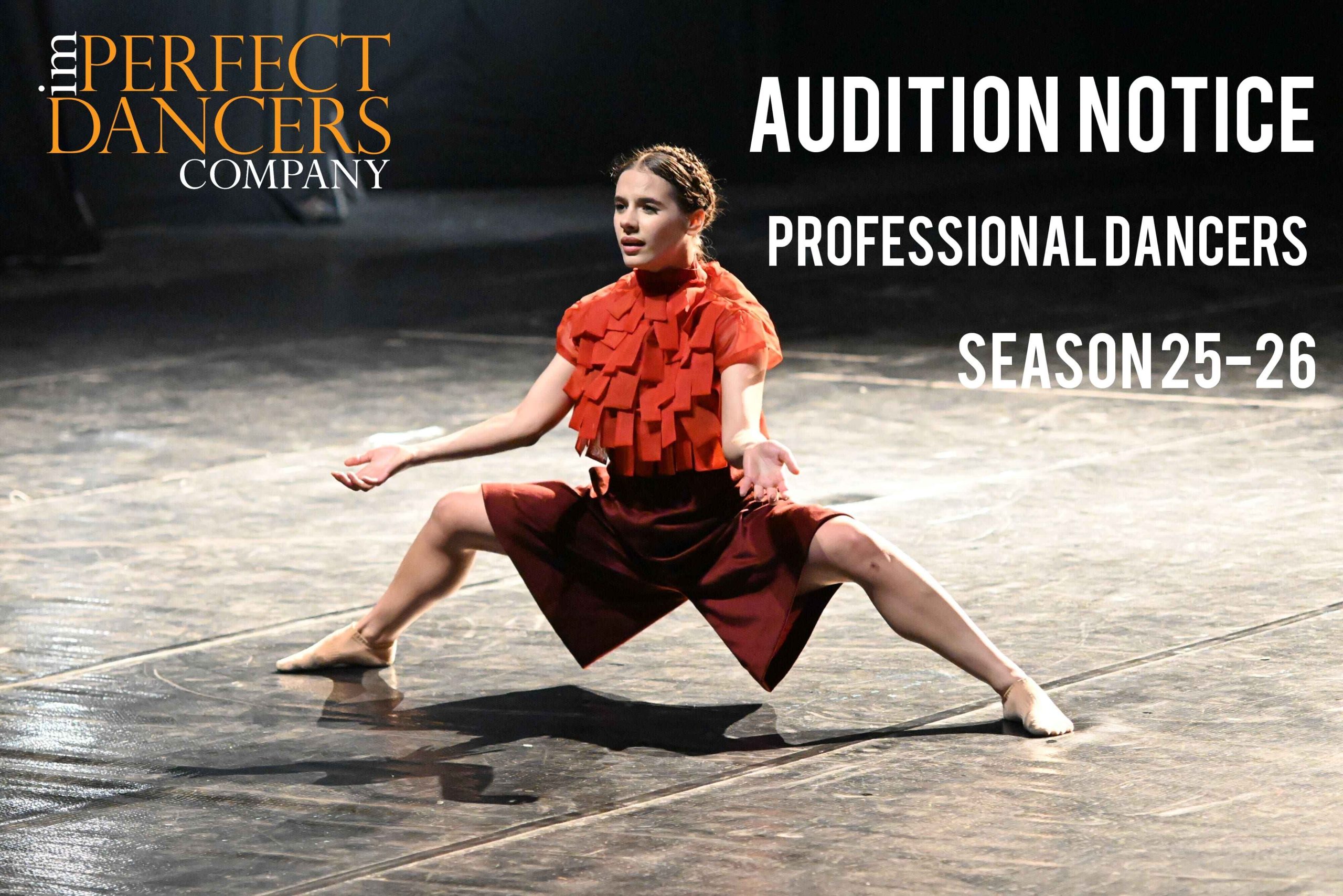 imPerfect Dancers Company – Audition Notice Season 25 - 26 | The Dance ...