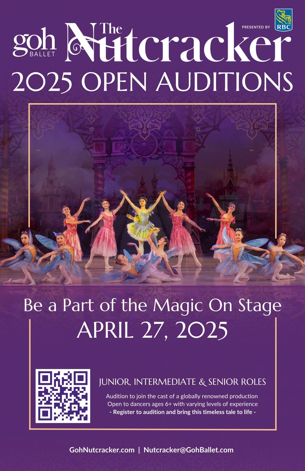 Goh Ballet's The Nutcracker 2025 Open Audition | The Dance Platform
